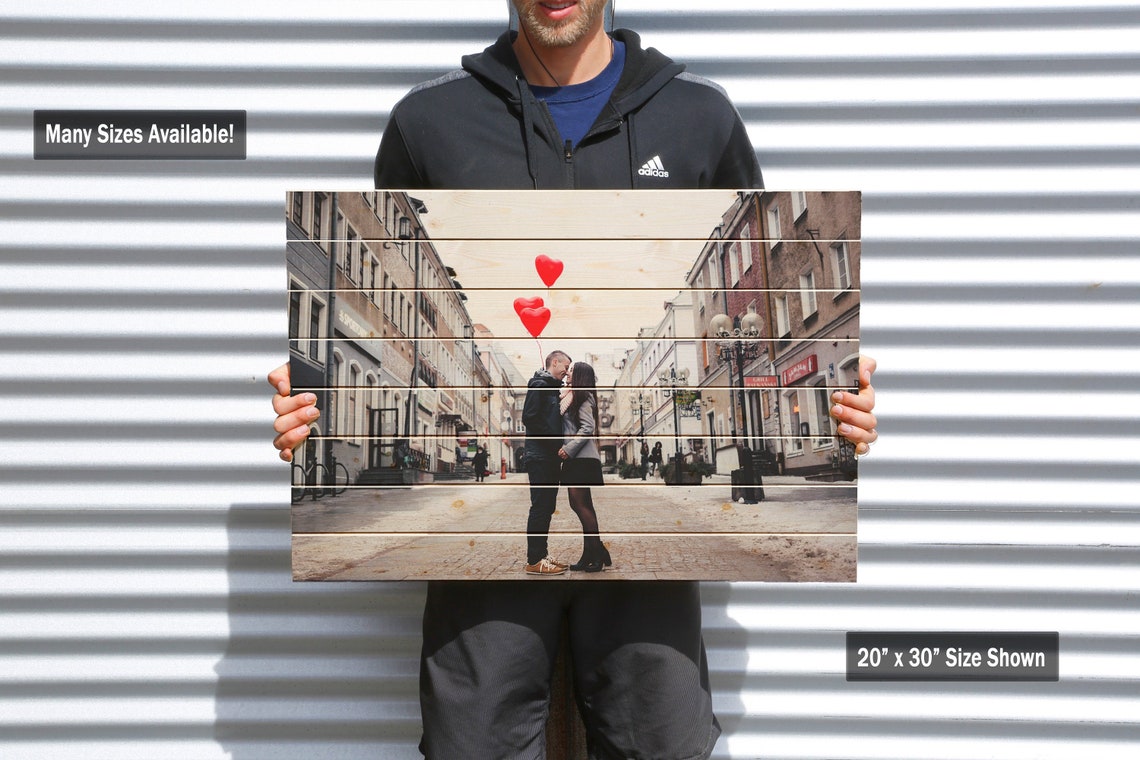 Photo on Wood, Photo Pallet, Custom Photo Gifts, Picture on Wood ...