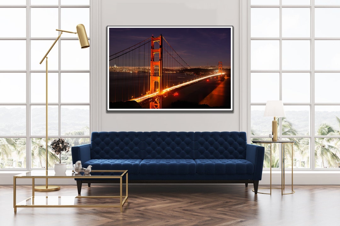 GOLDEN GATE BRIDGE by Dan Merkel, San Francisco Art Prints California ...