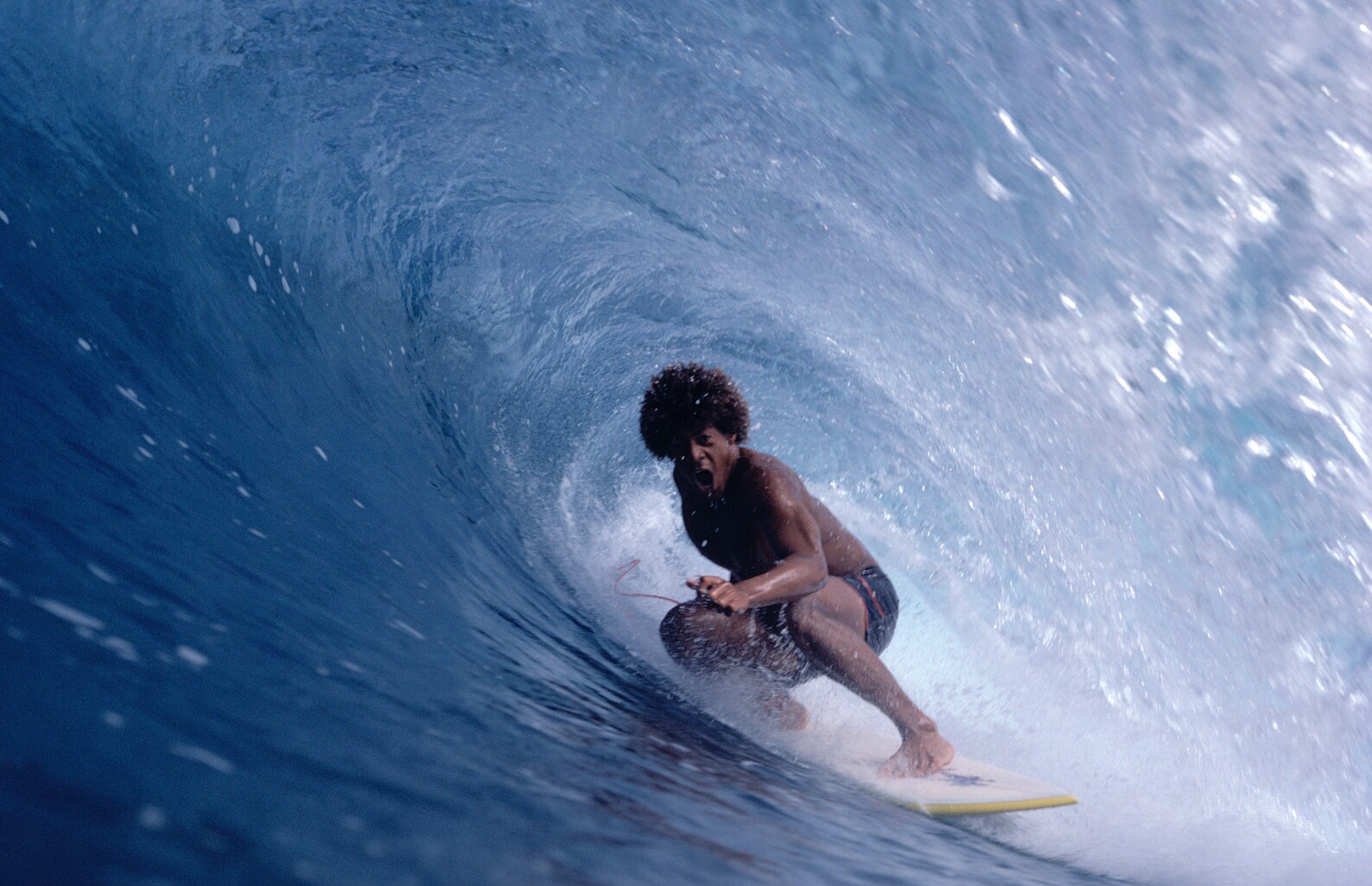 Vintage Surf Print Surfing Decor, Dan Merkel Photo, Hawaii, Surfers ...