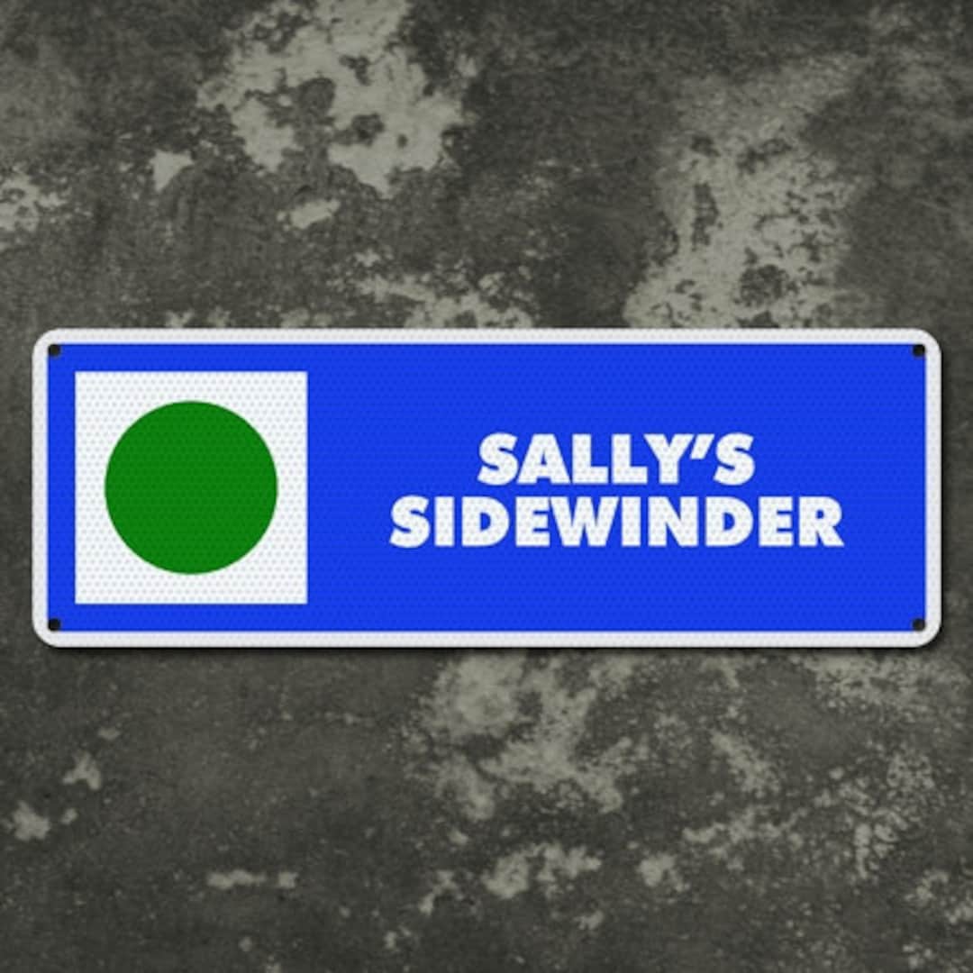 Personalized Metal Easy Ski Trail Sign - Etsy