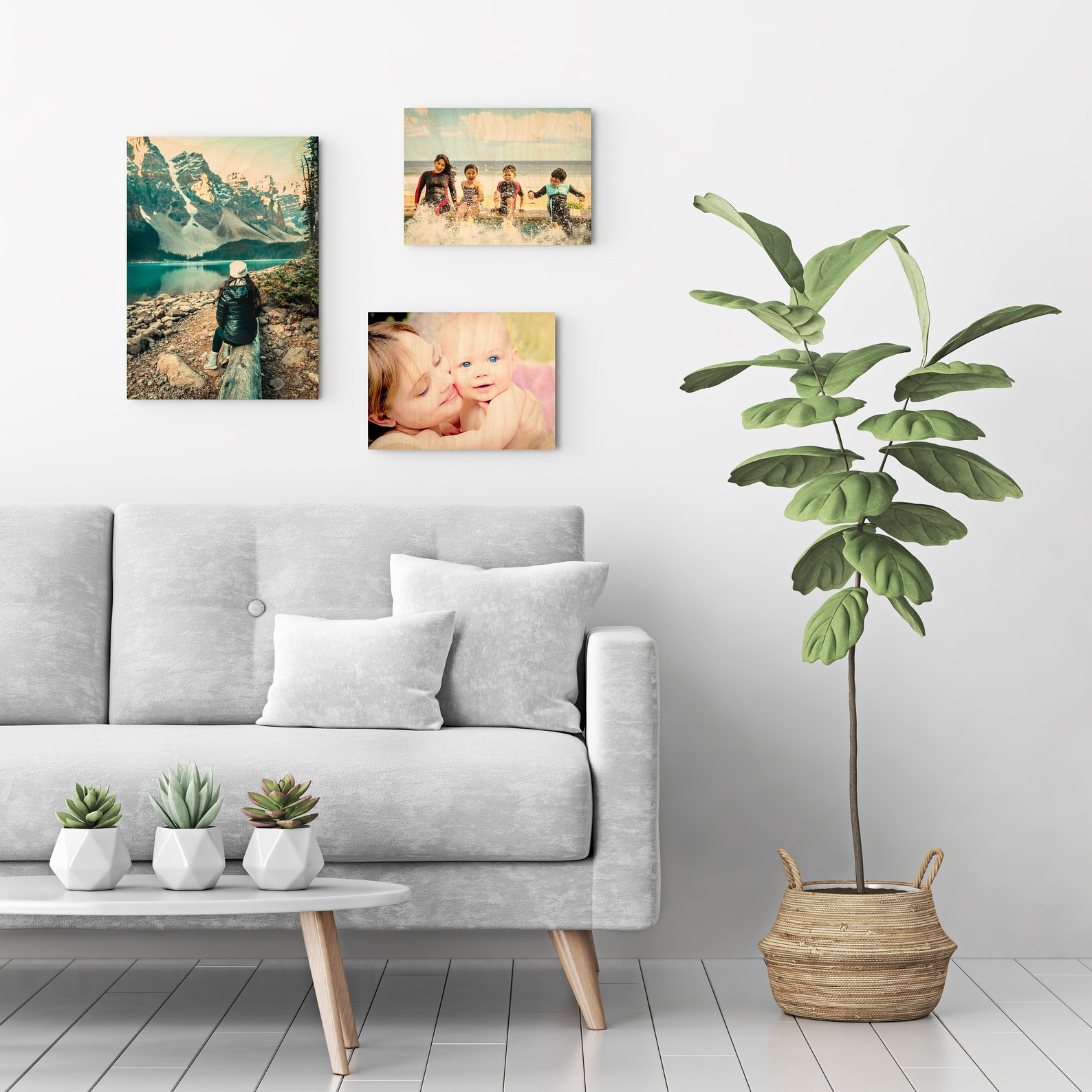 Wood Photo Print Custom Wood Picture Photo on Wood Wood Gift | Etsy