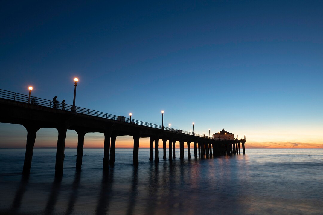 Malibu Pier by Dan Merkel Photography Print Poster Canvas or Paper ...