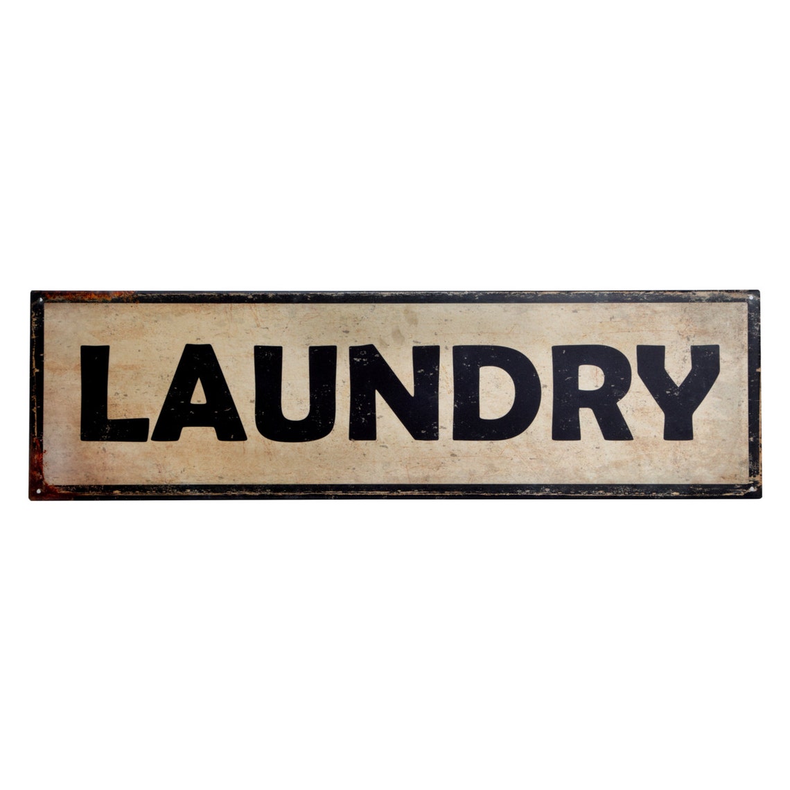 Handcrafted Vintage Laundry Steel Sign 36x10 - Etsy