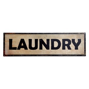Handcrafted Vintage Laundry Steel Sign (36"x10") PSS00030 Antique ...