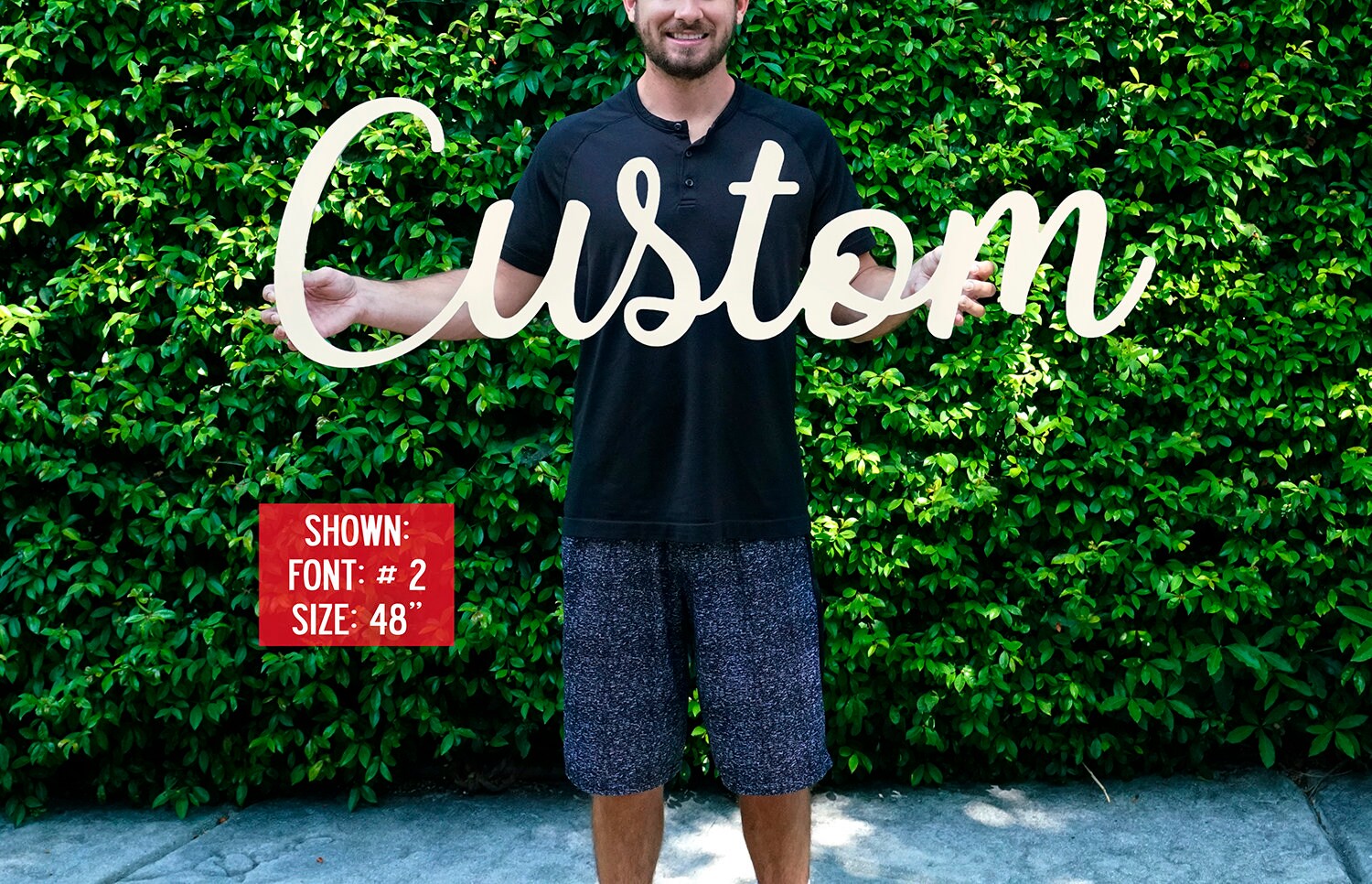 Large Name Sign Calligraphy Laser Cut Nursery Sign Crib Sign Baby Name ...