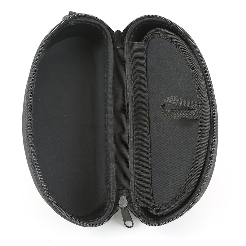 Molded Foam Double Eyeglass Sunglasses Case Shades Case Portable ...