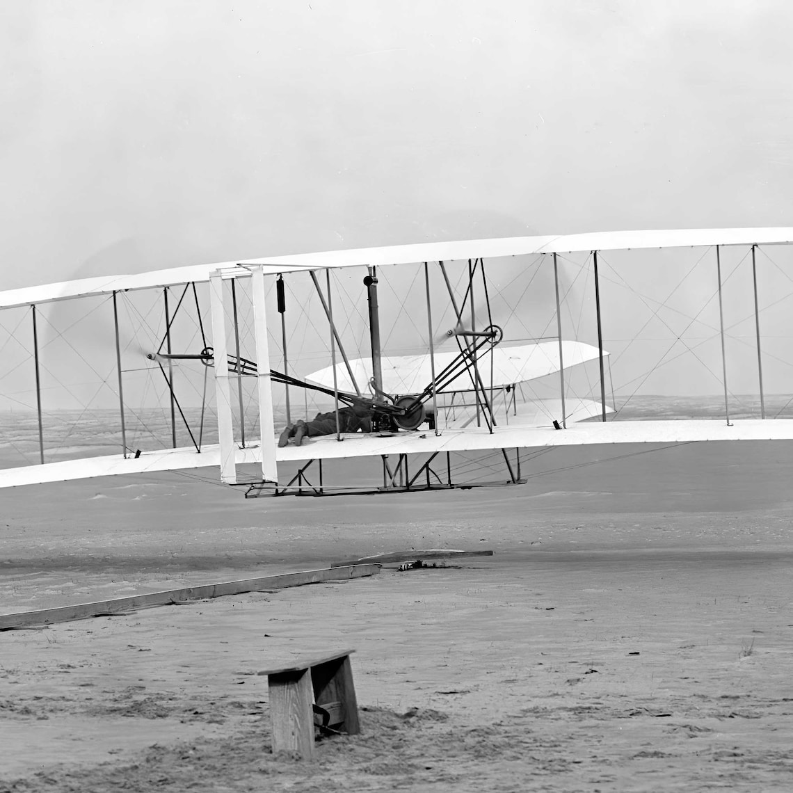 1903 Wright Brothers Famous First Flight Poster Aviation - Etsy