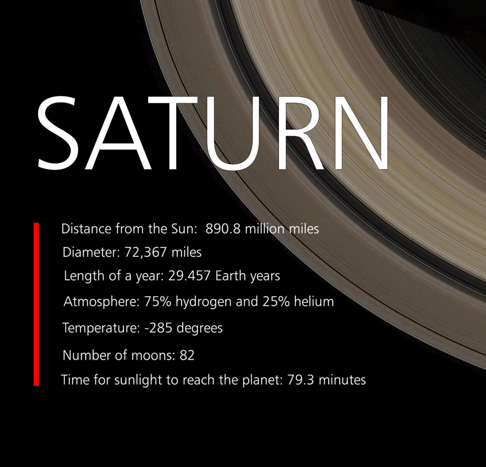 Planet SATURN Poster Art Photo NASA Hubble Space Poster Art Print ...