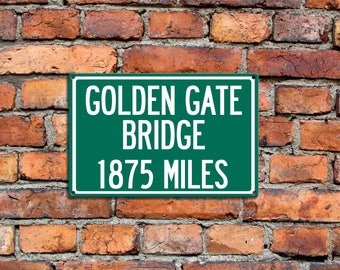 Personalized Steel Highway Distance Sign to United States - Etsy
