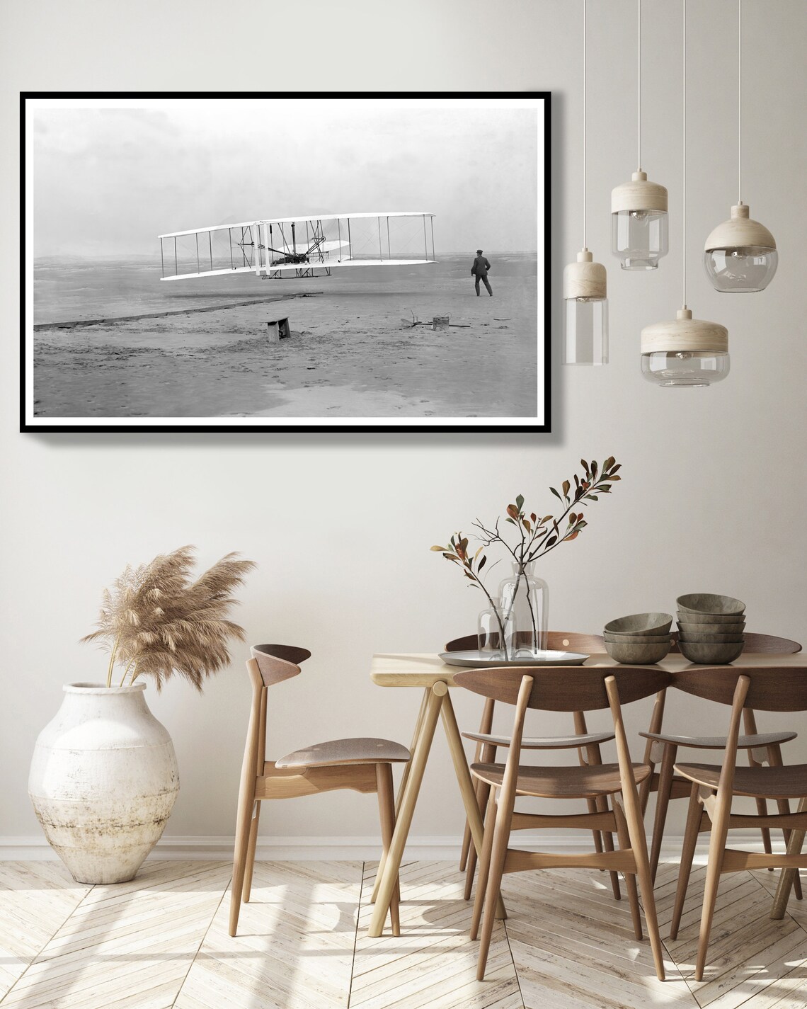 1903 Wright Brothers Famous First Flight Poster Aviation - Etsy