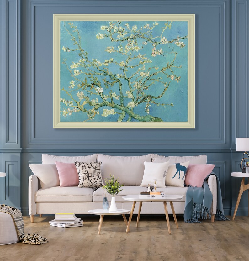 Pablo Picasso Almond Blossom Painting Print Reproduction Wall | Etsy