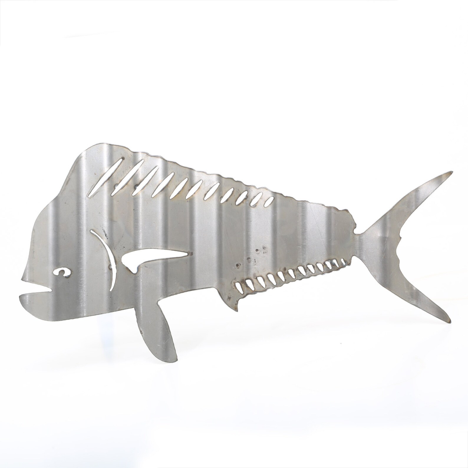 Corrugated Mahi Mahi Sign Seafood Metal Sign BBQ Vintage Plasma Cut ...