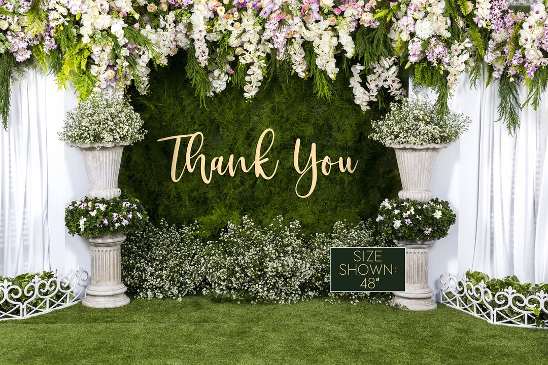 Thank You Wood Sign | Wood Thank You Sign | Wooden Thank You Sign ...