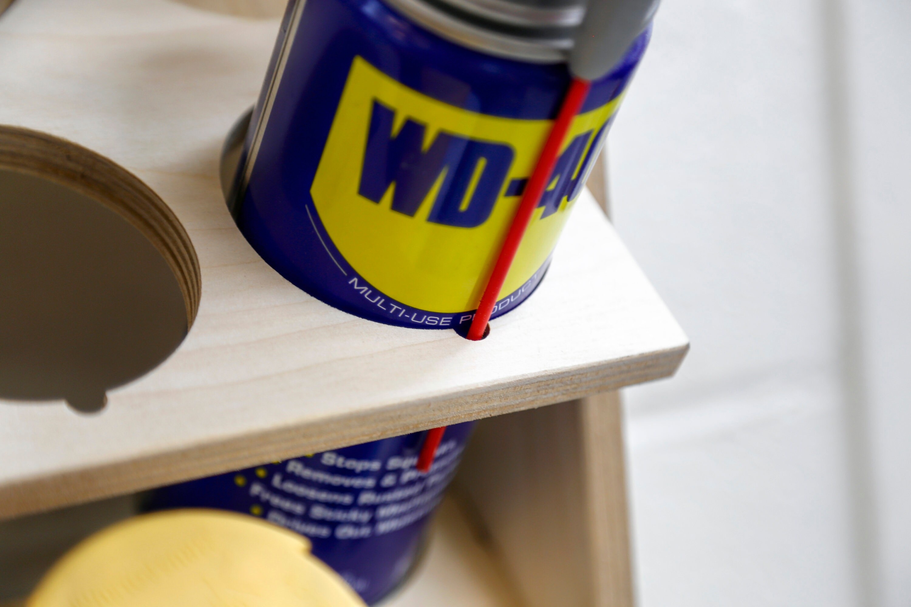 20 Can Spray Paint or Lube Can Wall Mount Storage Holder Rack Organizer ...