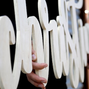 Custom Wood Words Custom Word Signs, Small Words or Names for Crafts ...