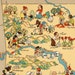1930's Vintage Arkansas State Map Cartoon Map Print Gallery Wall Art ...