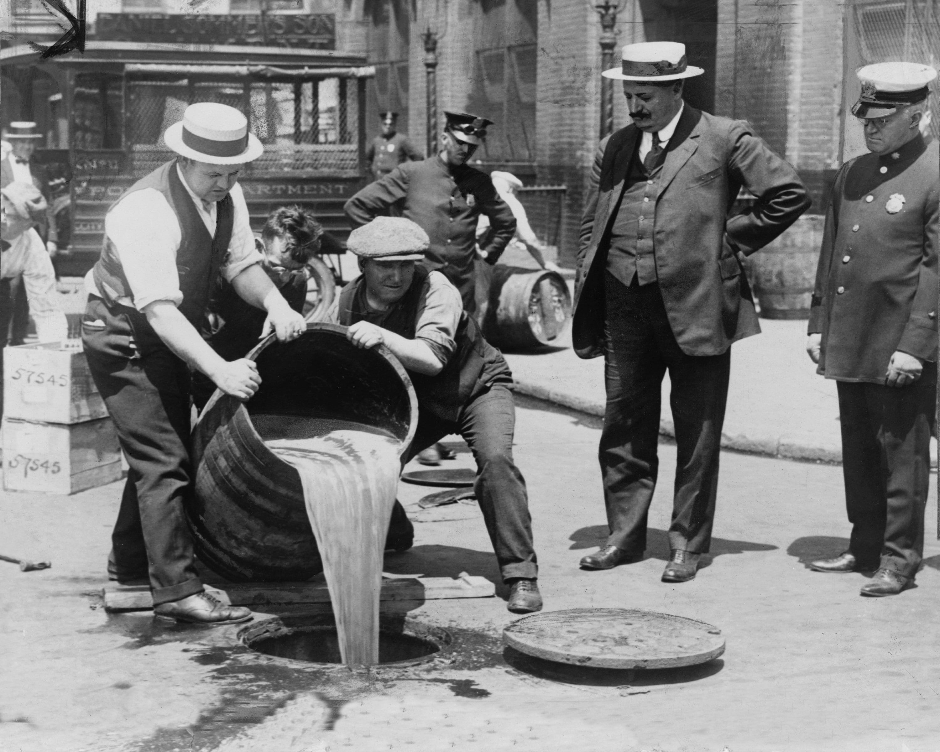 Prohibition - Photo - 1920s - Beer Bust - Drinking - Photograph ...