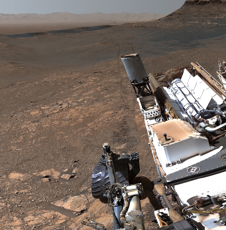 NASA Curiosity Rover 1.8 Billion Pixel Panorama Mars Landing - Etsy