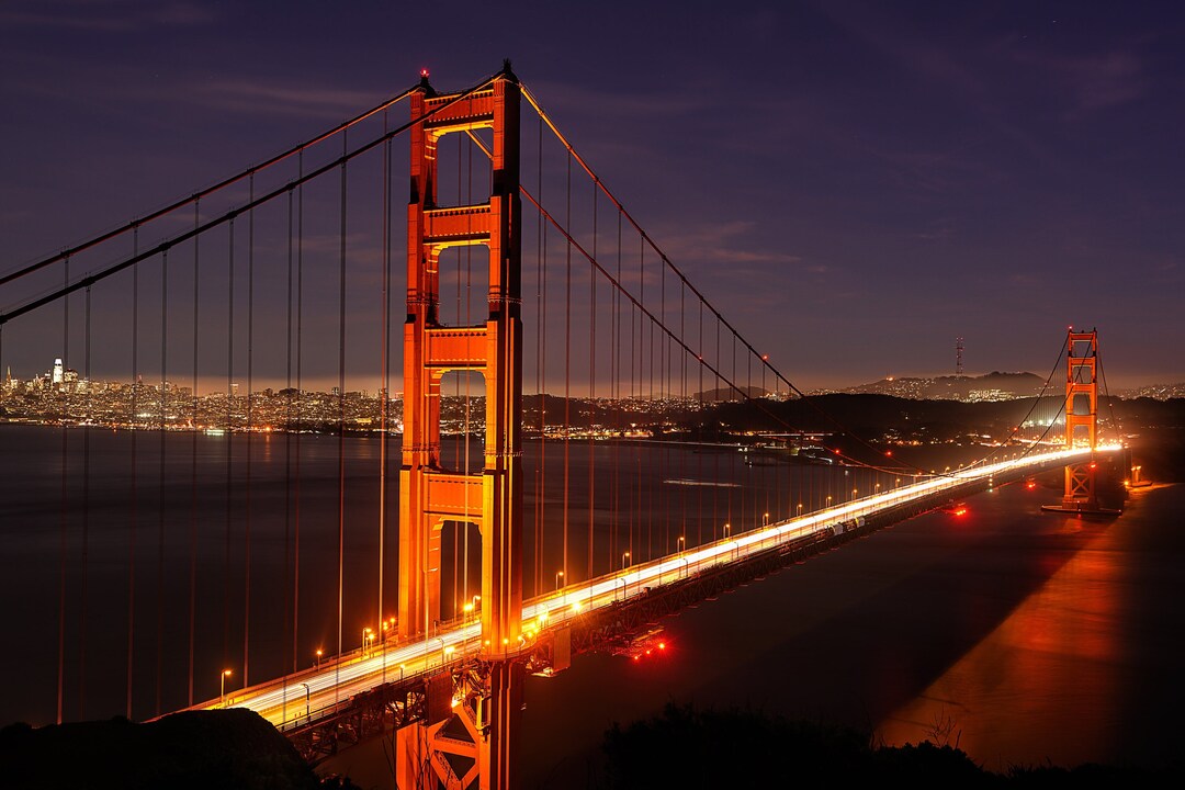 Golden Gate Bridge SF by Dan Merkel Photography Print Poster Canvas or ...