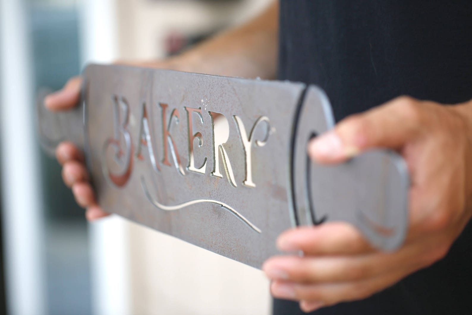 Unique Bakery Sign Roller Mill Sign Handcrafted Plasma Cut - Etsy