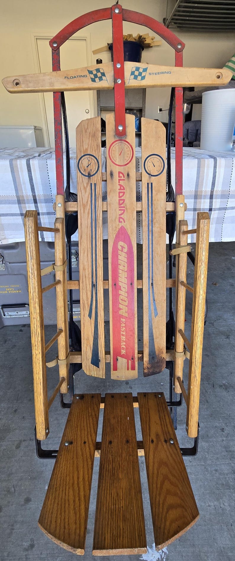 Gladding Champion Fastback Sled 1980s - Etsy