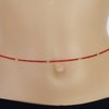 Pearl Beaded Belly Chain - Etsy