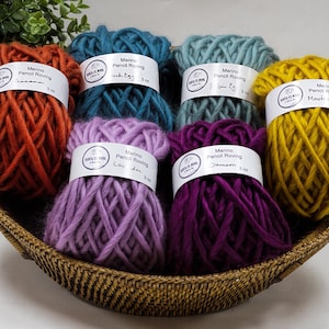 Ethical Merino Wool Pencil Roving, 3 Oz, 60 Yds, Felting, Knitting ...