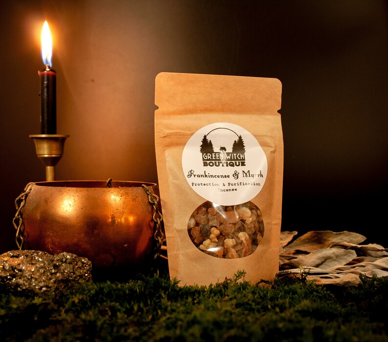 Frankincense & Myrrh Incense for Protection and Purification - Etsy