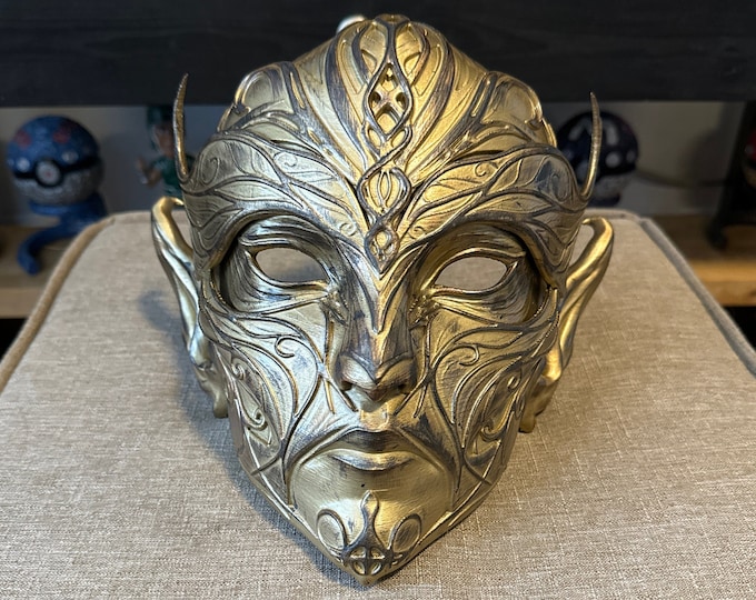 Dark Elf Mask - Etsy