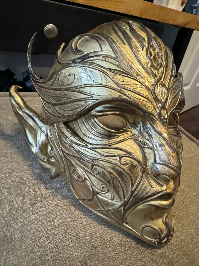 Dark Elf Mask - Etsy