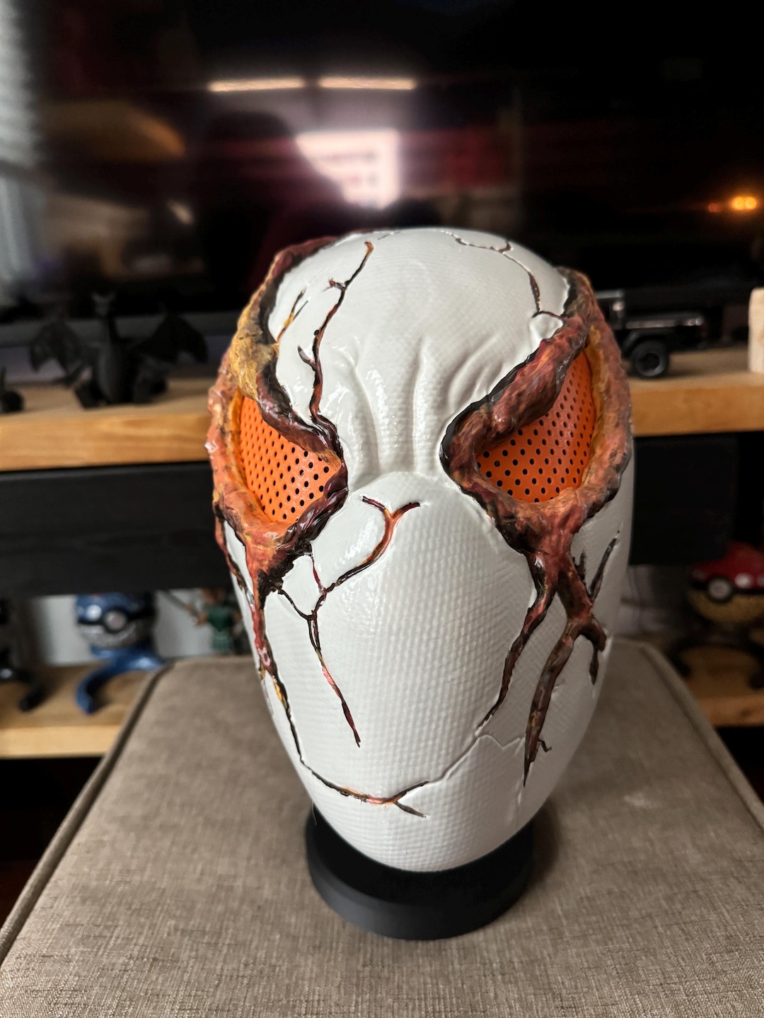 Lava Spider-man Helmet - Etsy