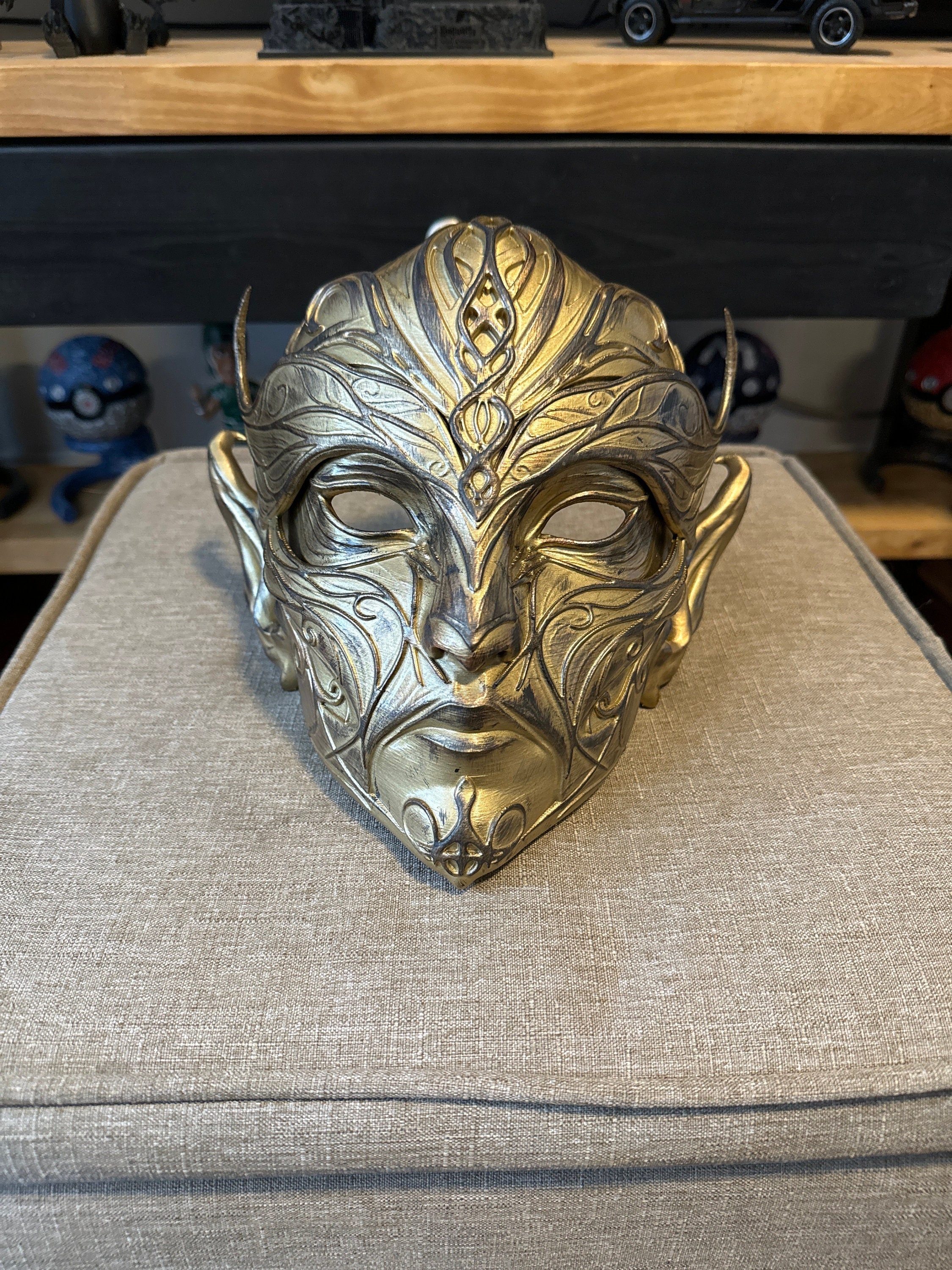 Dark Elf Mask - Etsy