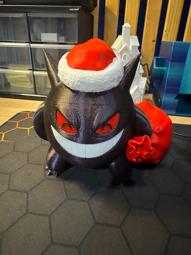 Christmas Gengar - Etsy