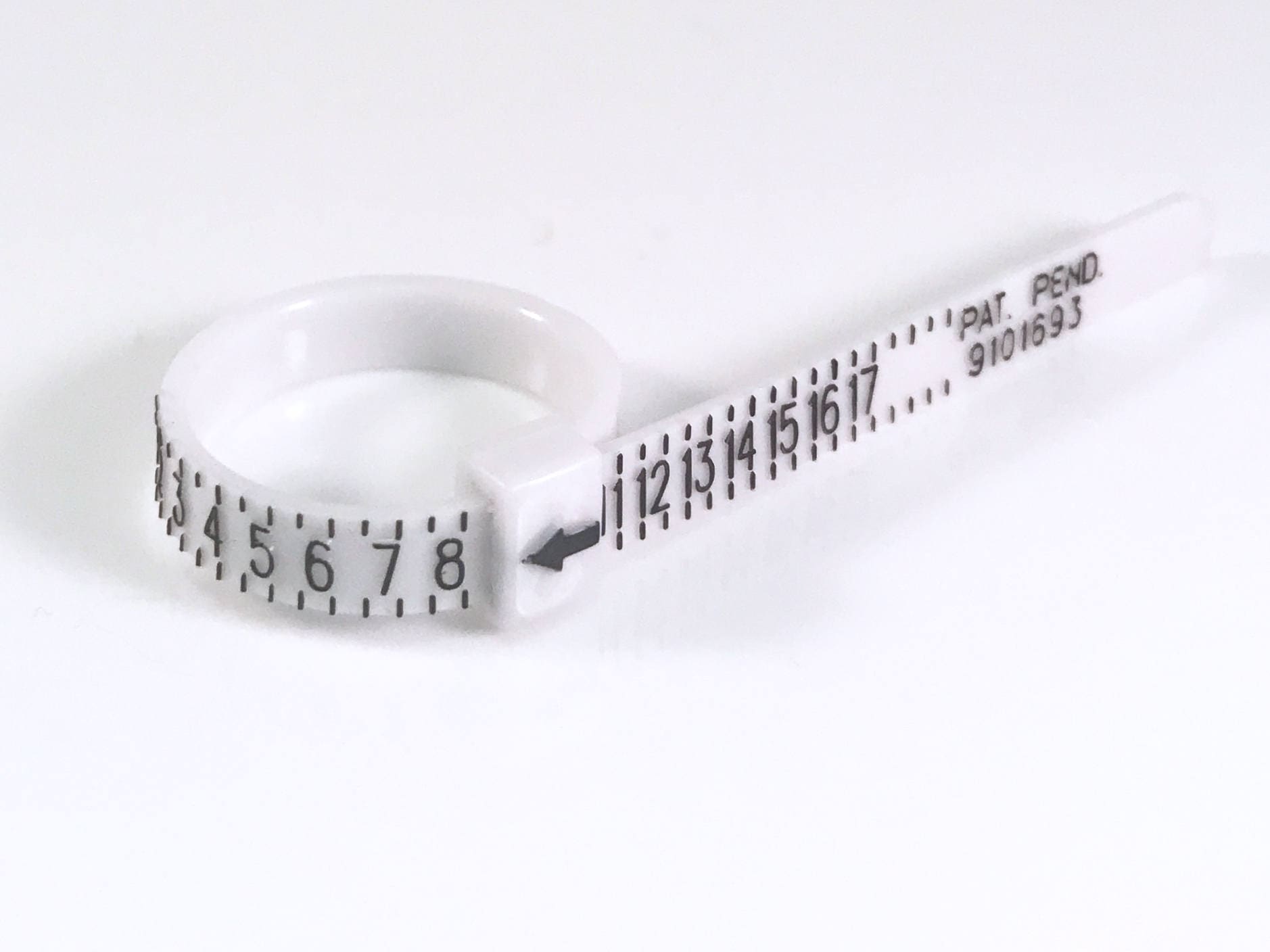 Ring Sizer Gauge Plastic Belt Ring Sizer US Ring Sizes 1 - Etsy