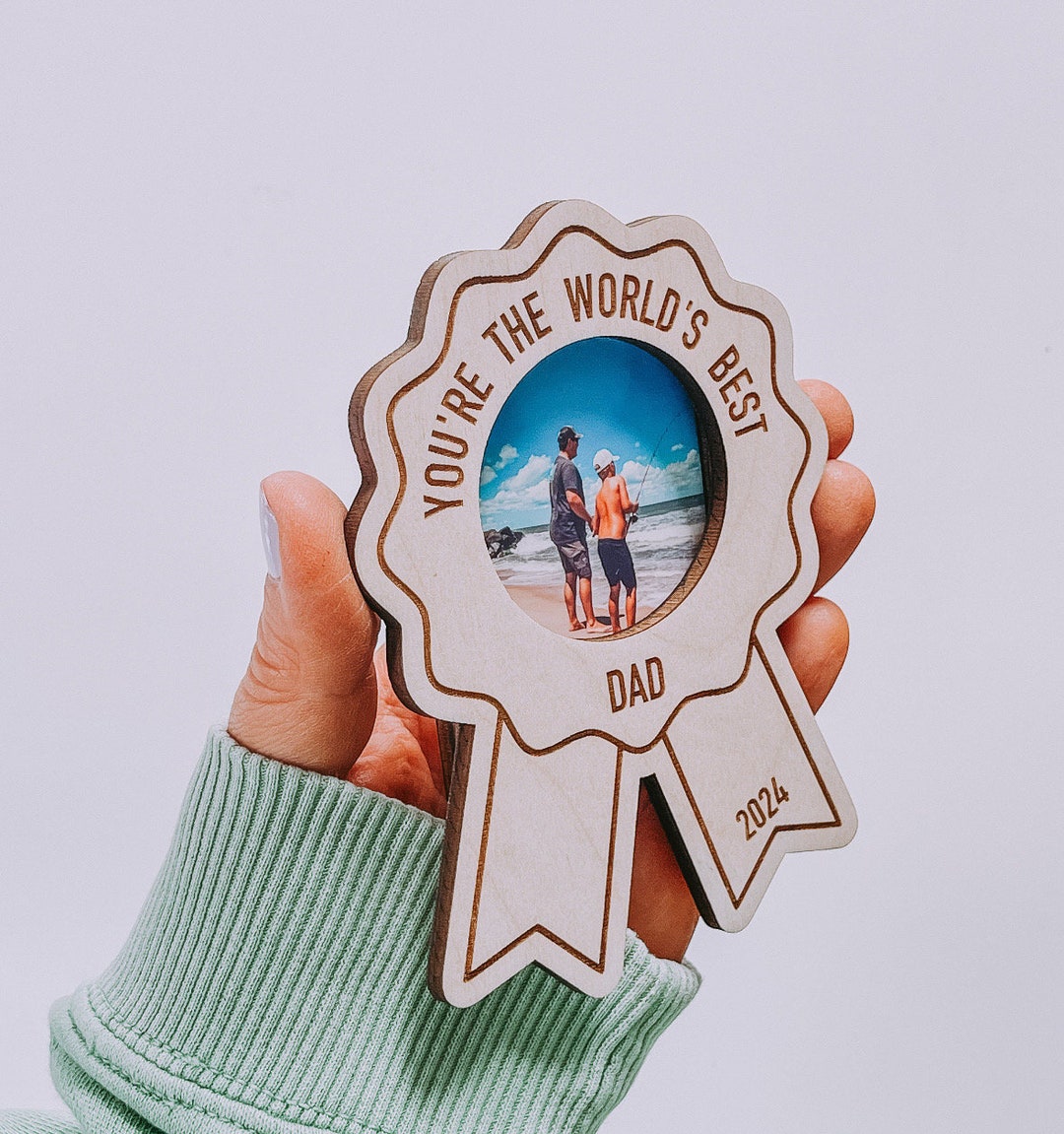 Best Dad Fathers Day Magnet - Etsy