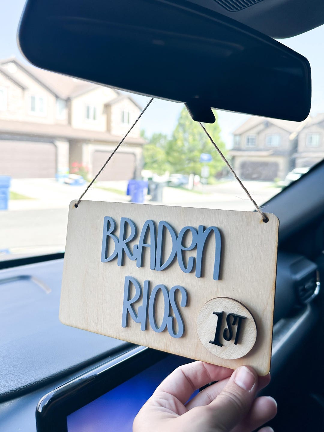 Carpool Line Name Sign/ Pick up Line Sign - Etsy