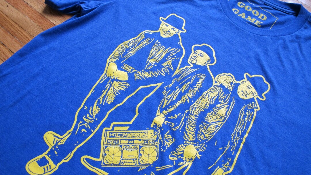 Warriors RUN TMC Vtg T-shirt - Vintage Style Tee - Etsy