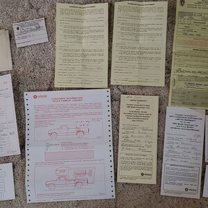ORIGINAL 1980 DODGE SWEPTLINE Pickup Glove Box Document Collection DTL1 ...