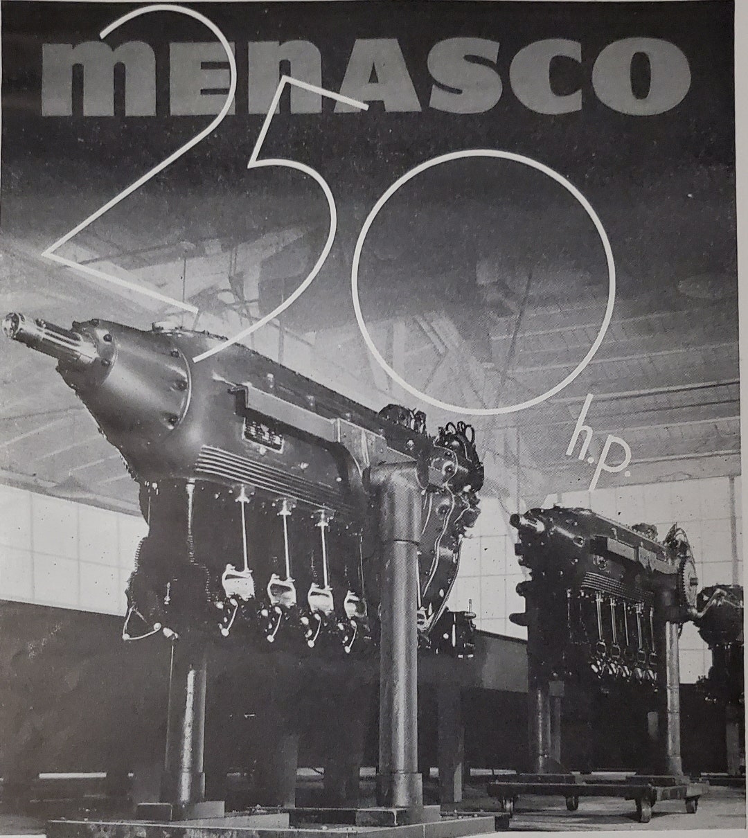 1938 MENASCO C6S4 AIRCRAFT Engine Airplane Print Ad 2A039 - Etsy