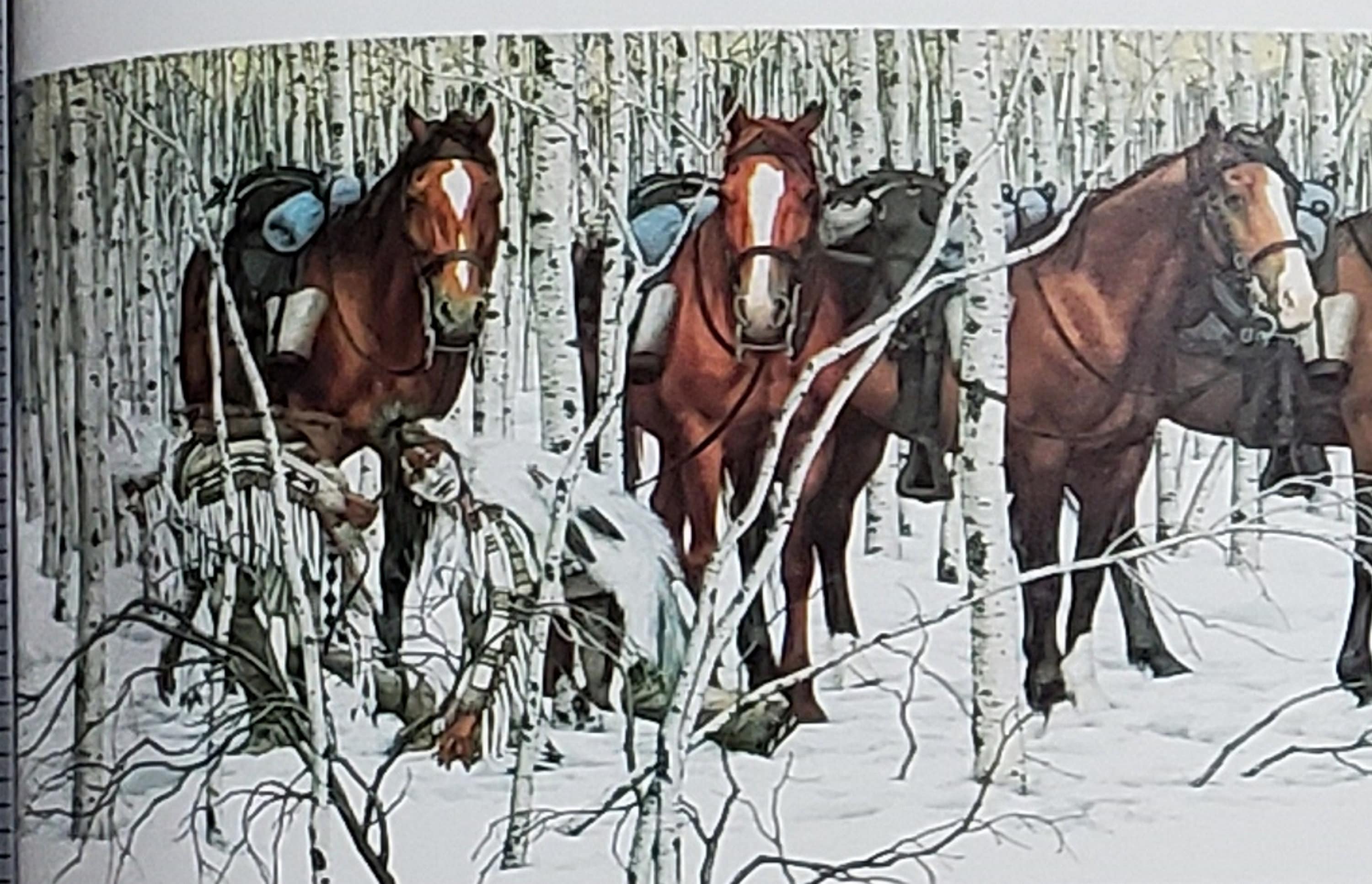 Bev Doolittle “TWO INDIAN HORSES” Bookplate Print Wall Art BD31 - Etsy
