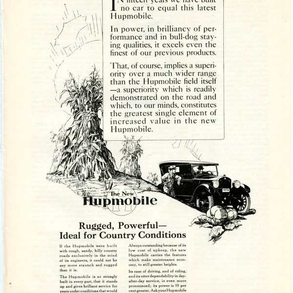 Hupmobile - Etsy