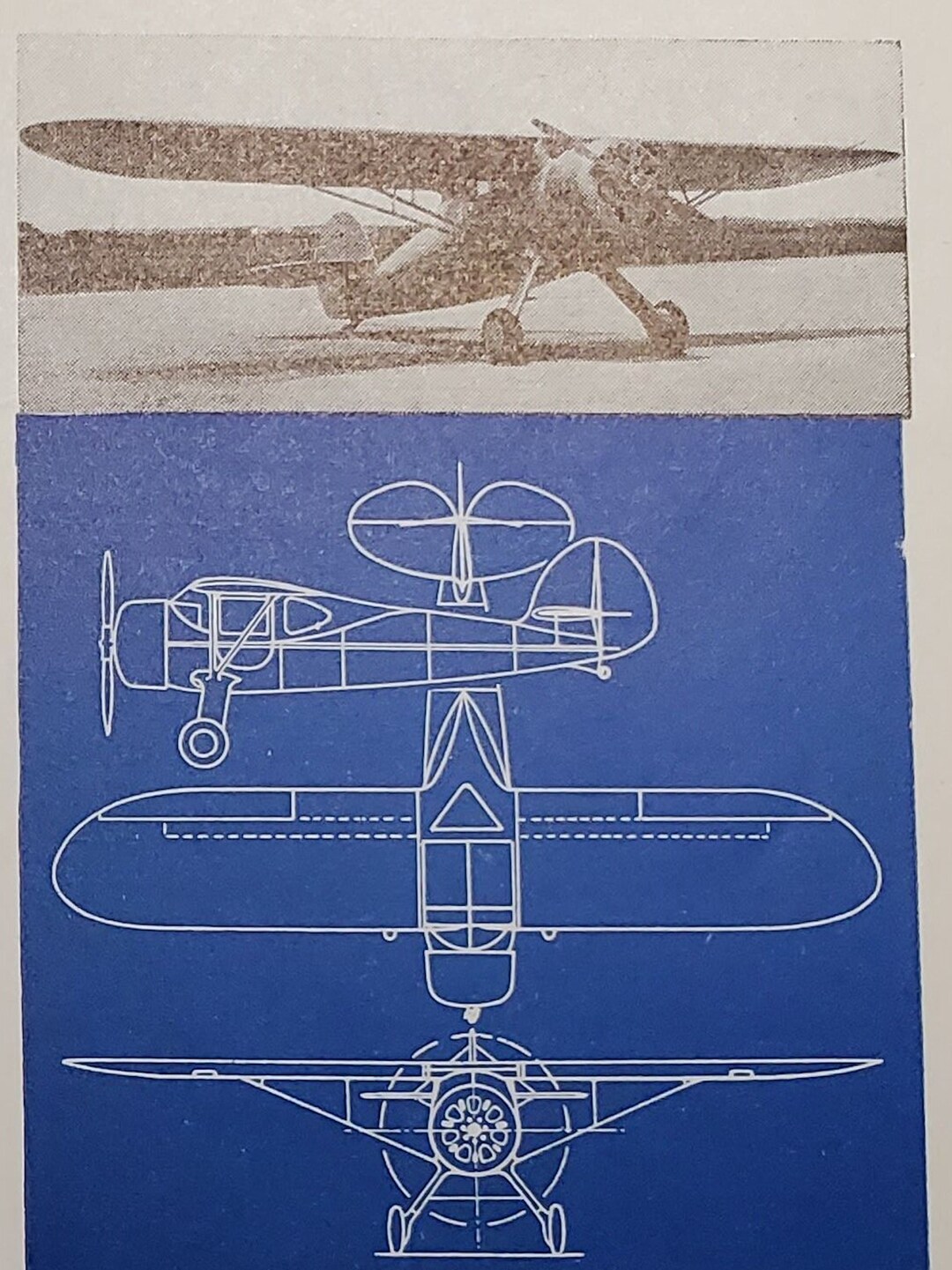 1935 LUSCOME Phantom Airplane Article 1B5-3 - Etsy