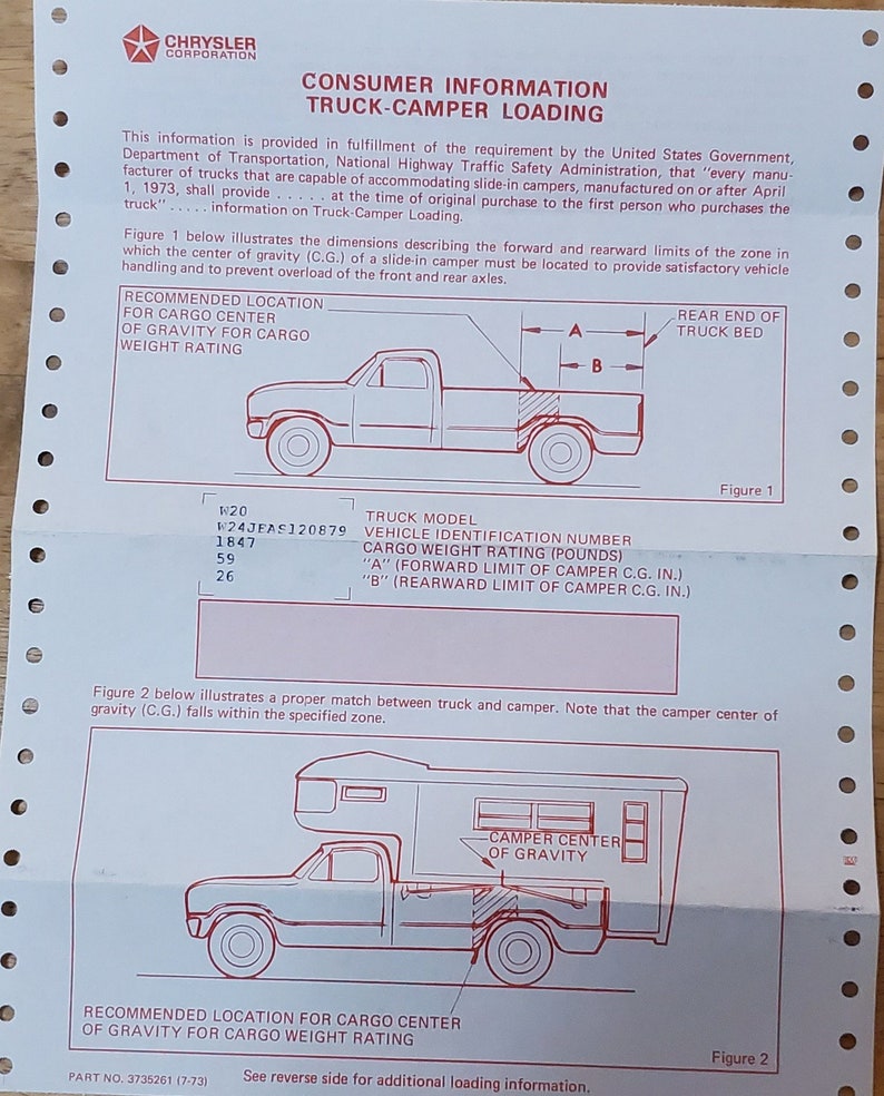 ORIGINAL 1980 DODGE SWEPTLINE Pickup Glove Box Document Collection DTL1 ...