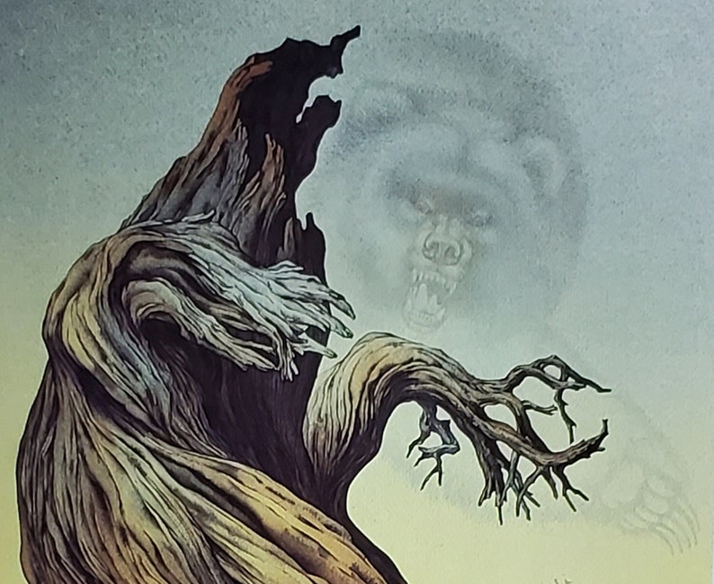 Bev Doolittle “THE GRIZZLY TREE” Bookplate Print Wall Art BD25 - Etsy