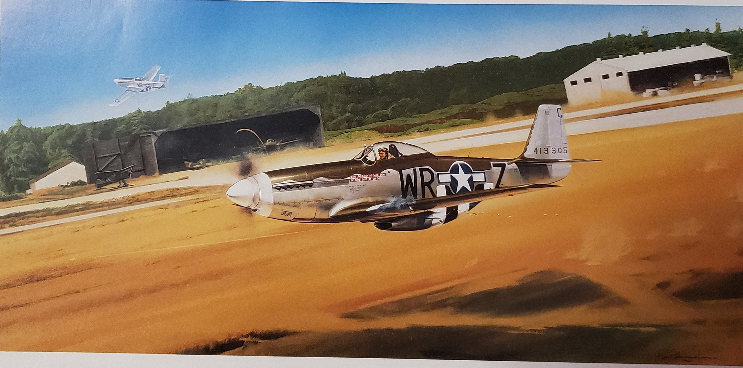 P-51 Mustang – the HUN HUNTER of TEXAS - Bookplate Print by Craig ...