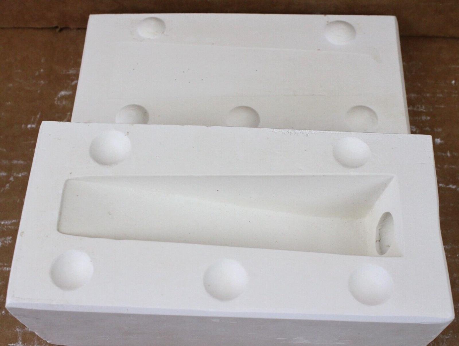 Ceramic Slip Mold 2 Piece Wedge Pyramid Triangle Daddy's 473 Cast ...