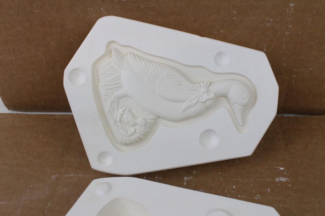 Ceramic Slip Mold 2 Piece New Old Stock DM-371C Country Classic Cookie ...