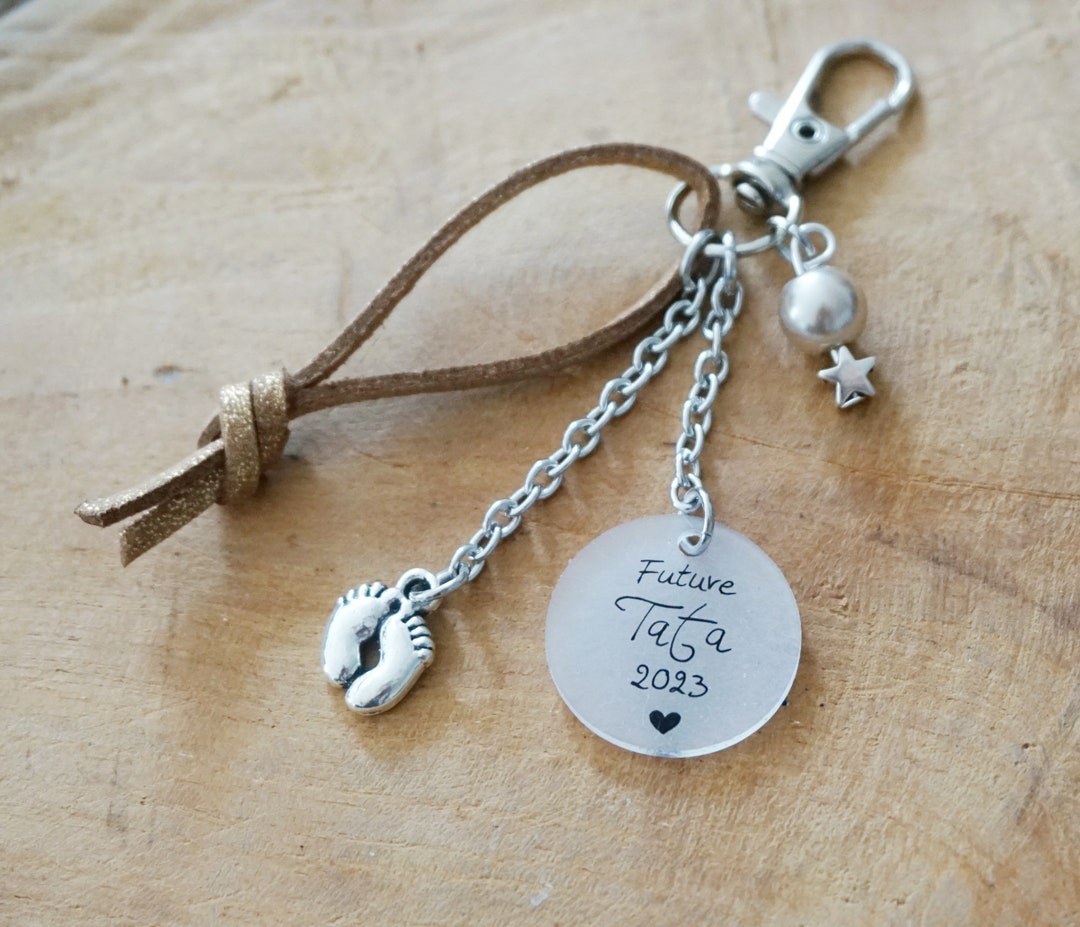 Future Tata Key Ring Customizable First Name Promoted to Tata Promoted ...