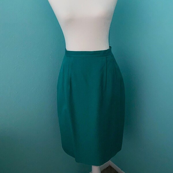 Teal Skirt - Etsy