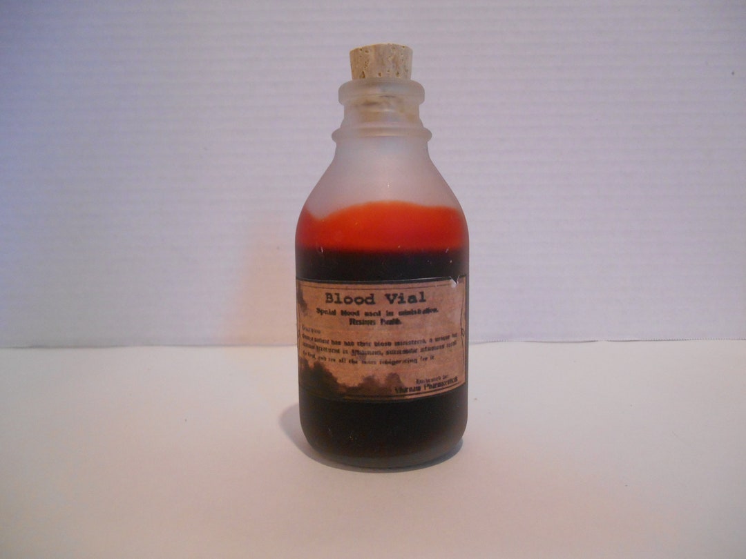 Bloodborne-inspired Blood Vial Potion - Etsy